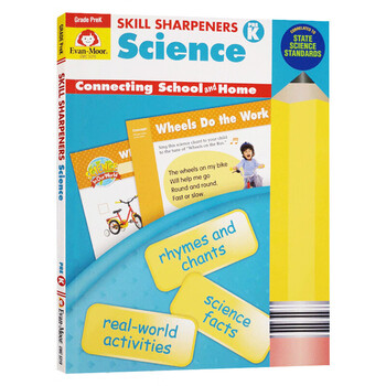 【中图原版】SkillSharpenersScience,GradePreK   进口书籍书