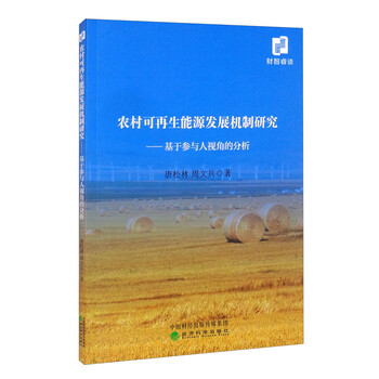 农村可再生能源发展机制研究——基于参与人视角的分析