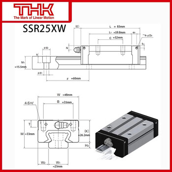 THK直线SR15V导轨SR20W滑块SSR15 20 25 30 35 XW XV XTB SB SSR25XW滑块 其他【图片 价格 品牌 报价】-京东