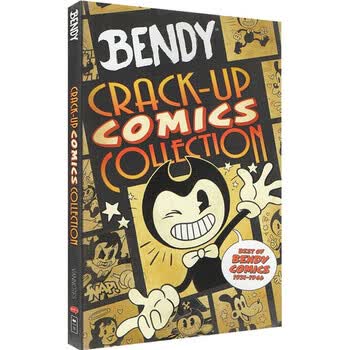 英文原版 Bendy Crack Up Comics Collection 英文原版 Bendy复古漫画集 Vannotes 流行游戏IP 班迪与油印机
