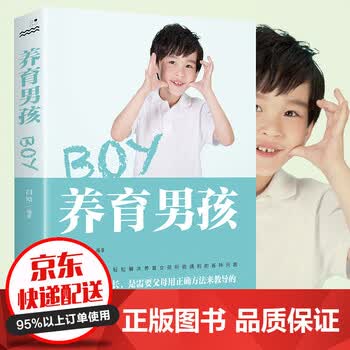 养育男孩 家庭养育好妈妈要看如何养育男孩育儿亲子互动教育孩子的书籍育儿早教家庭父母家教素质教育阅读书