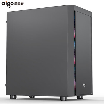 爱国者（aigo） 电脑机箱亚克力侧透V12水冷版主机箱（可选购机箱电源水冷套装） 黑色无侧透不带风扇【图片 价格 品牌 报价】-京东