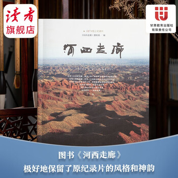《河西走廊》 CCTV纸上纪录片 丝绸之路 历史讲解 旅游攻略指南 甘肃教育出版社