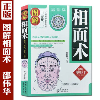 图解相面术 邵伟华书籍著 相法面相书籍 看相书简明读本 古代易学面相风水看相 男女手相面相 术数五官