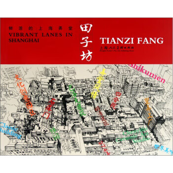 鲜活的上海弄堂：田子坊【正版图书】