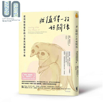 我值得一段好关系 运用情绪觉察的力量找到关系平衡 港台原版 罗讷费德烈克 世潮出版