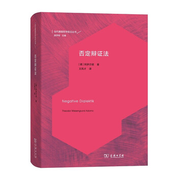 否定辩证法/当代德国哲学前沿丛书