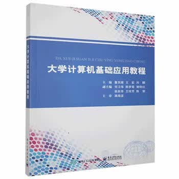 大学计算机基础应用教程T49 董其维 电子工业出版社 9787121392214
