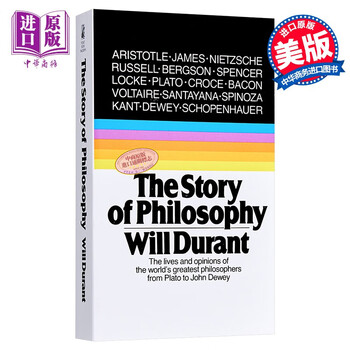 the story of philosophy 哲学的故事 Will Durant 英文原版