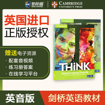 【原版进口】THINK教材 starter 1 2 3 4 5级学生用书 剑桥大学出版社初中英语教材 Cambridge THINK 剑桥国际少儿英语考级教材 THINK 5