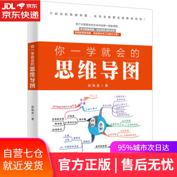 【正版图书】你一学就会的思维导图 赵胤丞 著 北京时代华文书局