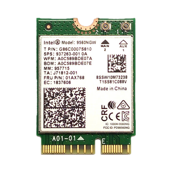 Intel AX211 AX201 9560AC 1650I WIFI6千兆无线网卡CNVI蓝牙5.2 9560AC 单网卡【图片 价格 品牌 ...