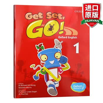 英文原版 牛津幼儿英语启蒙教材 Get Set Go Book 1级别学生用书 幼儿园小班