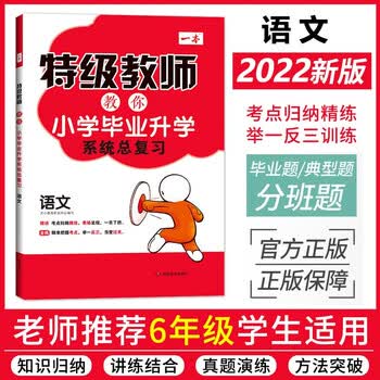 正版送运费 2022版特级教师教你小学毕业升学系统总复习小升初 小升初 语文