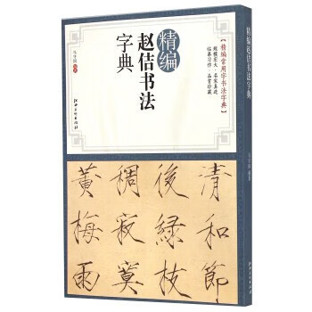 精编赵佶书法字典 江西美术出版社