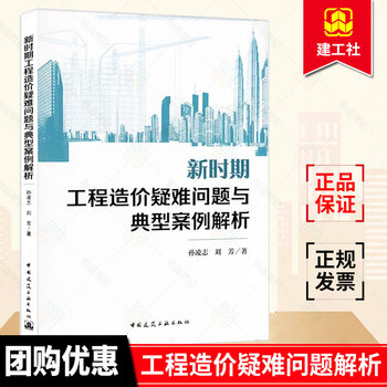 新时期工程造价疑难问题与典型案例解析 孙凌志 刘芳著 工程造价案例分析 中国建筑工业出版社
