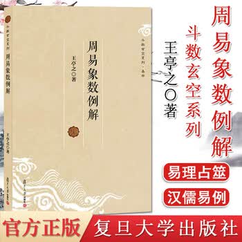 周易象数例解 王亭之 玄学书籍 中国哲学 斗数玄空系列 入门书籍 复旦大学出版社 9787309084597