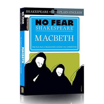 英文原版 莎士比亚 Macbeth (No Fear Shakespeare) 无惧莎士比亚：