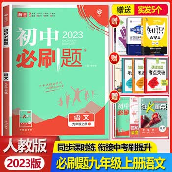 2023秋必刷题九年级语文上册 人教版RJ 初中必刷题中考分类集训同步辅导资料训练书9年级语文