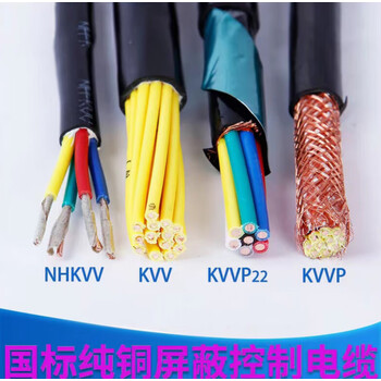 登尼司 KVVP KVVP22屏蔽控制电缆线2芯x1 平方国标纯 KVVP 2X1.5 1米【图片 价格 品牌 报价】-京东