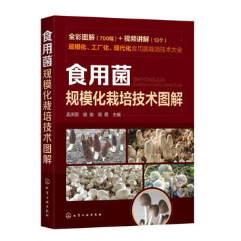 【正版图书】食用菌规模化栽培技术图解  化学工业出版社