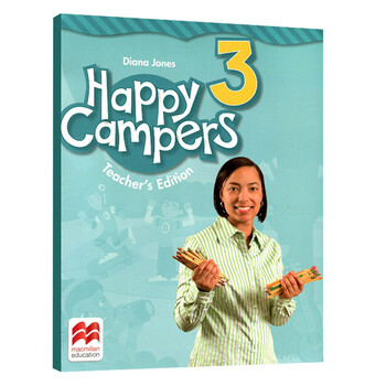 【中图原版】麦克米伦Happy campers 3级教师书老师用书教学指导配套备课教案解析书小学三年