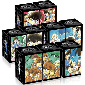 名侦探柯南黑白单行本套装[盒装同捆版][套装合辑1-90册]（套装共9盒）