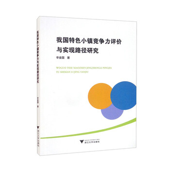 我国特色小镇竞争力评价与实现路径研究