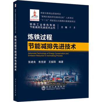 炼铁过程节能减排先进技术 张建良,焦克新,王振阳 编 书籍
