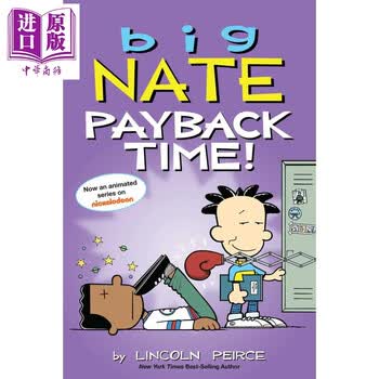 Big Nate: Payback Time! 大内特全彩漫画小说版第三季3 儿童校园读故事物 插画图画书 8岁以上 英文原版进口童书