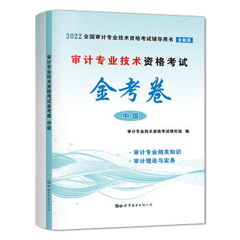 2022审计-中级 金考卷