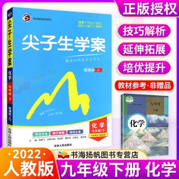 多选】初中尖子生学案九年级下册教材全解初三课本同步学习辅导资料 下册化学 人教版 版本可选
