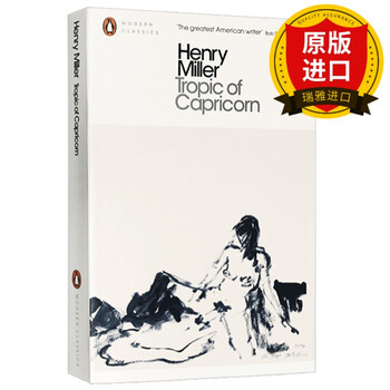 南回归线 英文原版 Tropic of Capricorn 自传体小说 亨利米勒