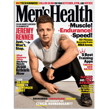 【单期可选】Men's Health 男士健康 2020/21年月刊  美国健身健美体育运动杂志 2021年12月刊