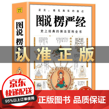 图说楞严经 史上经典的佛法百科全书 讲义 浅释 译解 宗教哲学 图解版哲理佛教义贯讲记书