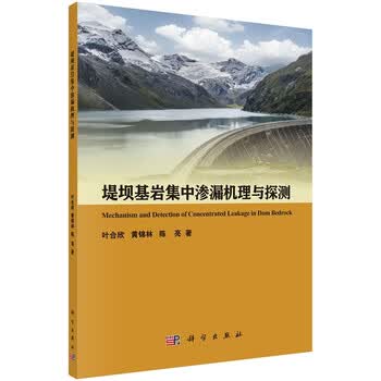[正版图书]堤坝基岩集中渗漏机理与探测