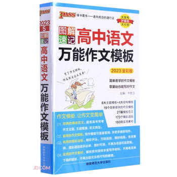 高中语文万能作文模板(2023全彩版)/图解速记
