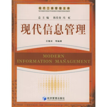 现代信息管理 王鲁滨 等 著【正版书】
