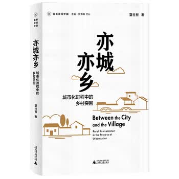 正版 亦城亦乡：城市化进程中的乡村突围 夏柱智 广西师范大学出版社