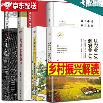 乡村振兴建设【八册】大国之基+乡建笔记+乡土中国乡土重建+乡村治理的社会基础+从农业1.0到农业40+居危思危：国家安全与乡村治理