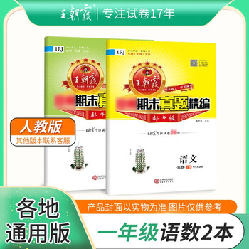 王朝霞各地期末真题精编部编人教版一五六年级下册专项训练新版郑州西安武汉安徽专版同步测试语文数学二三四冲刺100分总复习2022春下册 【各地精编版】一年级语文+数学（人教版）