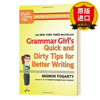 语法女王 无痛升级学习法 英文原版 Grammar Girl's Quick and Dirty