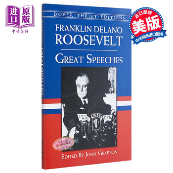 Great Speeches Franklin Roosevelt 英文原版 罗福斯著名演讲集