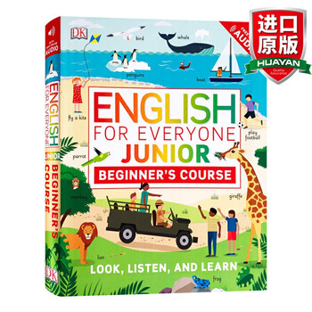 英文原版 人人学英语低幼版 DK English for Everyone Junior 6-9岁