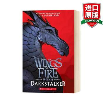 英文原版 火焰之翼传奇1 Darkstalker Wings of Fire Legends 1