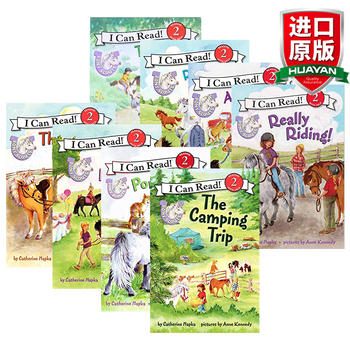 英文原版 小马童子军8册套装 Pony Scouts I Can Read 第二阶段系列