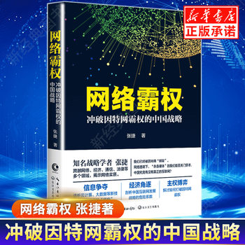 现货速发正版网络霸权 冲破因特网霸权的中国战略 张捷著 长江文艺出版社 张捷 中国网络大发展战略的危险系数