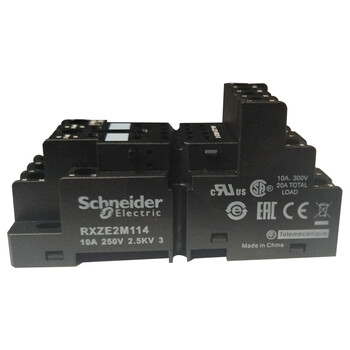 【施耐德电气RXZE2M114】施耐德电气 中间继电器附件 混合式底座 2CO/4CO 螺钉端子 RXZE2M114【行情 报价 价格 评测】-京东