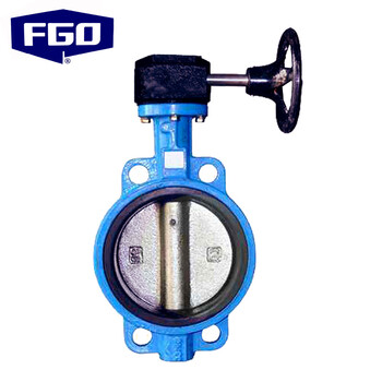 【FGOD371X-10Q】FGO 涡轮对夹式蝶阀 球墨铸铁+橡胶软密封 D371X-10Q DN300【行情 报价 价格 评测】-京东