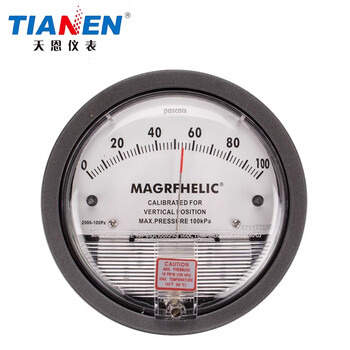【TIANENTE2000 0-100PA】TIANEN TE2000 0-100PA 微压差表差压表微压表压差计风压表负压空气洁净室病房表 ...